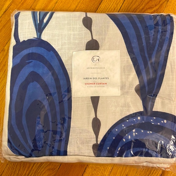 Anthropologie | Bath | Ruan Hoffmann For Anthropologie Blue Shower ...